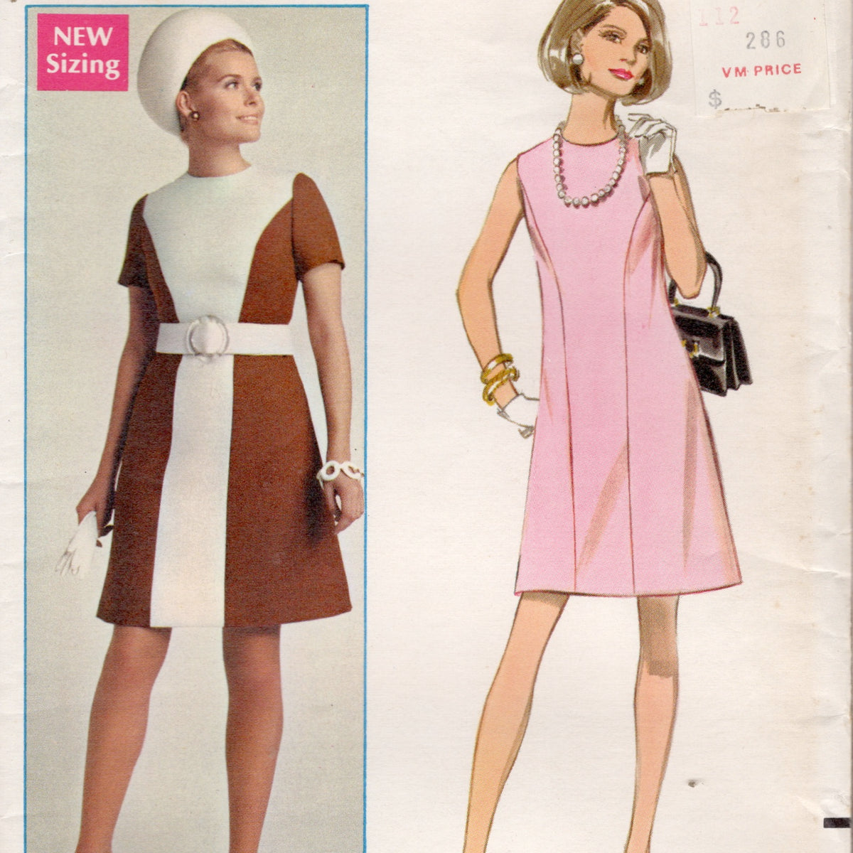 1960's Butterick Princess Line Dress Pattern with or without sleeves ...