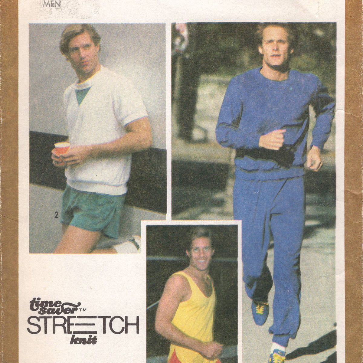 1980's Simplicity Track suit pattern with Tank Top, Sweatshirt, Sweatp ...