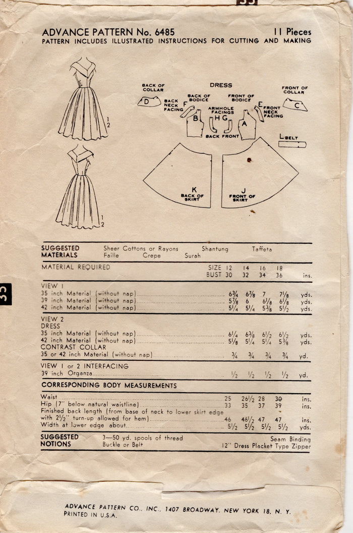 Seller of vintage sewing patterns, fabrics and clothing – Backroom Finds