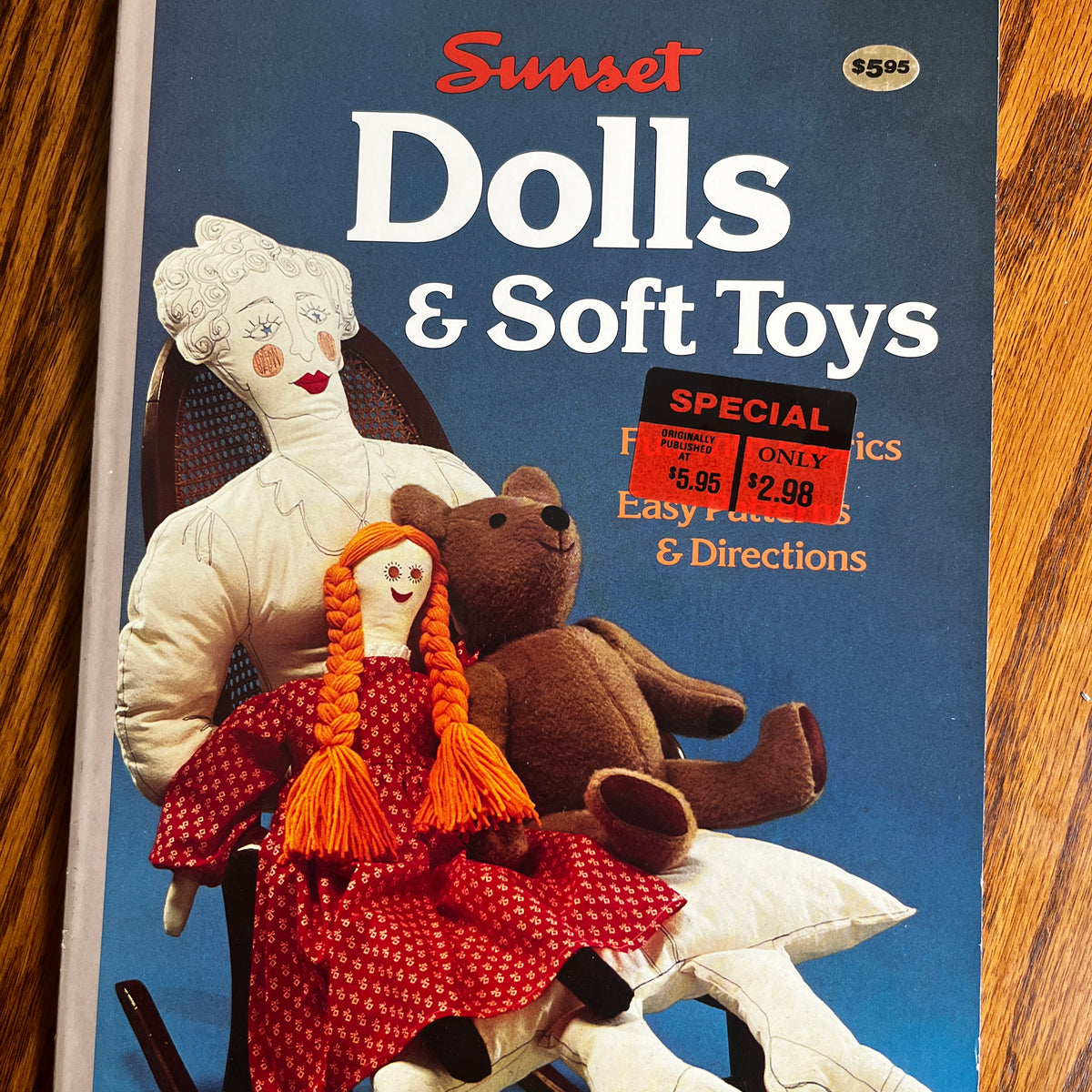 1970’s Sunset Dolls and Soft Toys Pattern Book – Backroom Finds